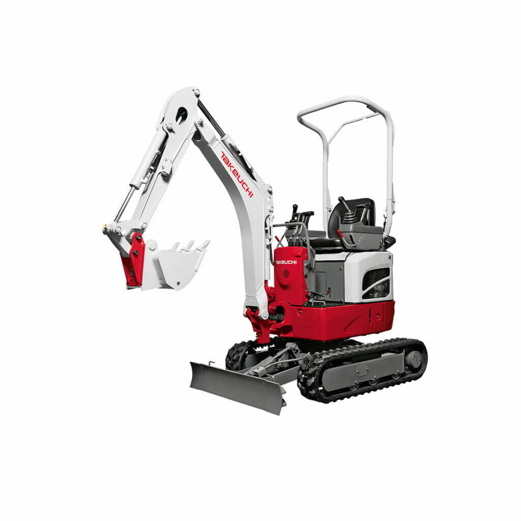 TAKEUCHI-Minibagger TB 210 R - Behrens + Lüneburger Baumaschinen