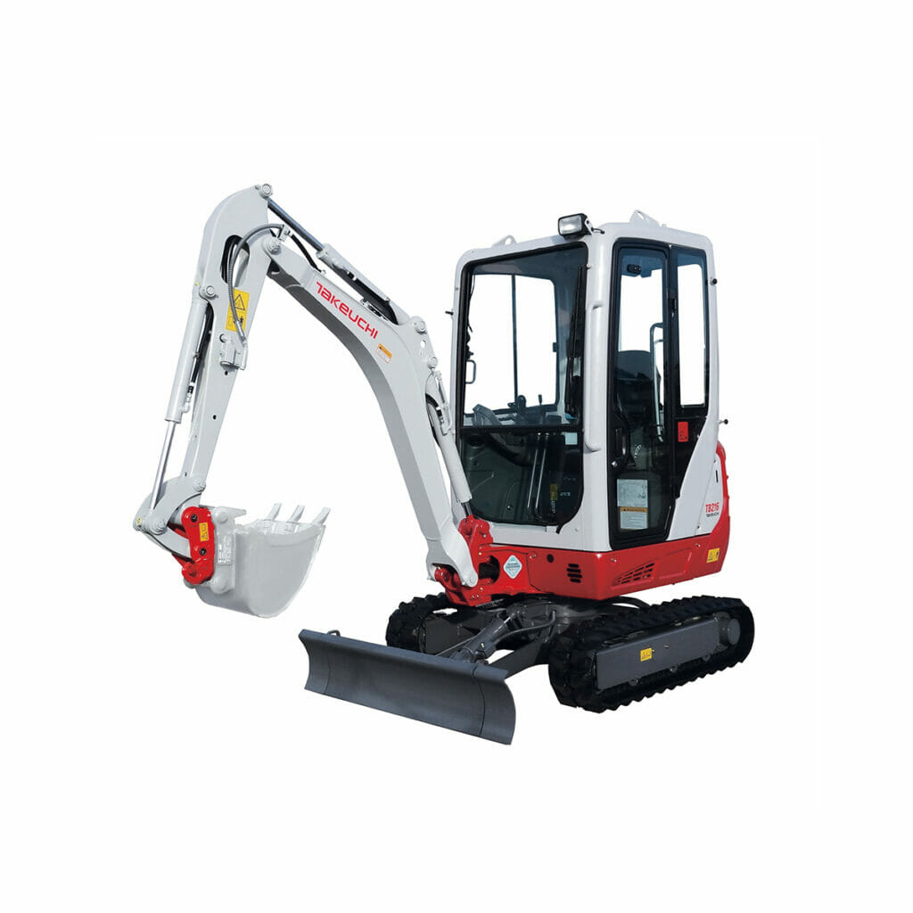 TAKEUCHI-Minibagger TB 225 A - Behrens + Lüneburger Baumaschinen