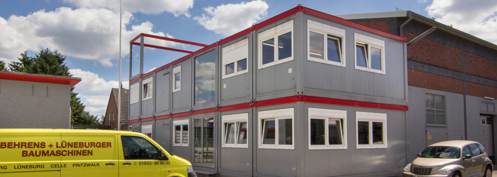 Container und mobile Raumsysteme | Behrens + Lüneburger Baumaschinen